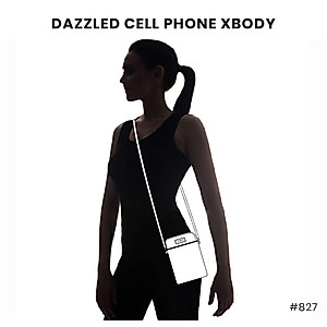 CHALA Daisy Crossbody Cell Phone Purse | Women's Wristlet Handbags with Adjustable Strap (Daisy_Teal)