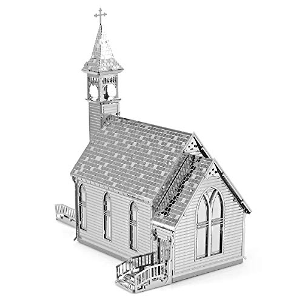 Fascinations Metal Earth Old Country Church 3D Metal Model Kit