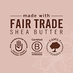 SheaMoisture Kids Extra Moisturizing Detangler, 2-In-1 Curl & Shine Coconut Hibiscus Shampoo & Conditioner, and Curling Butter Cream for Curly Hair 3 Count