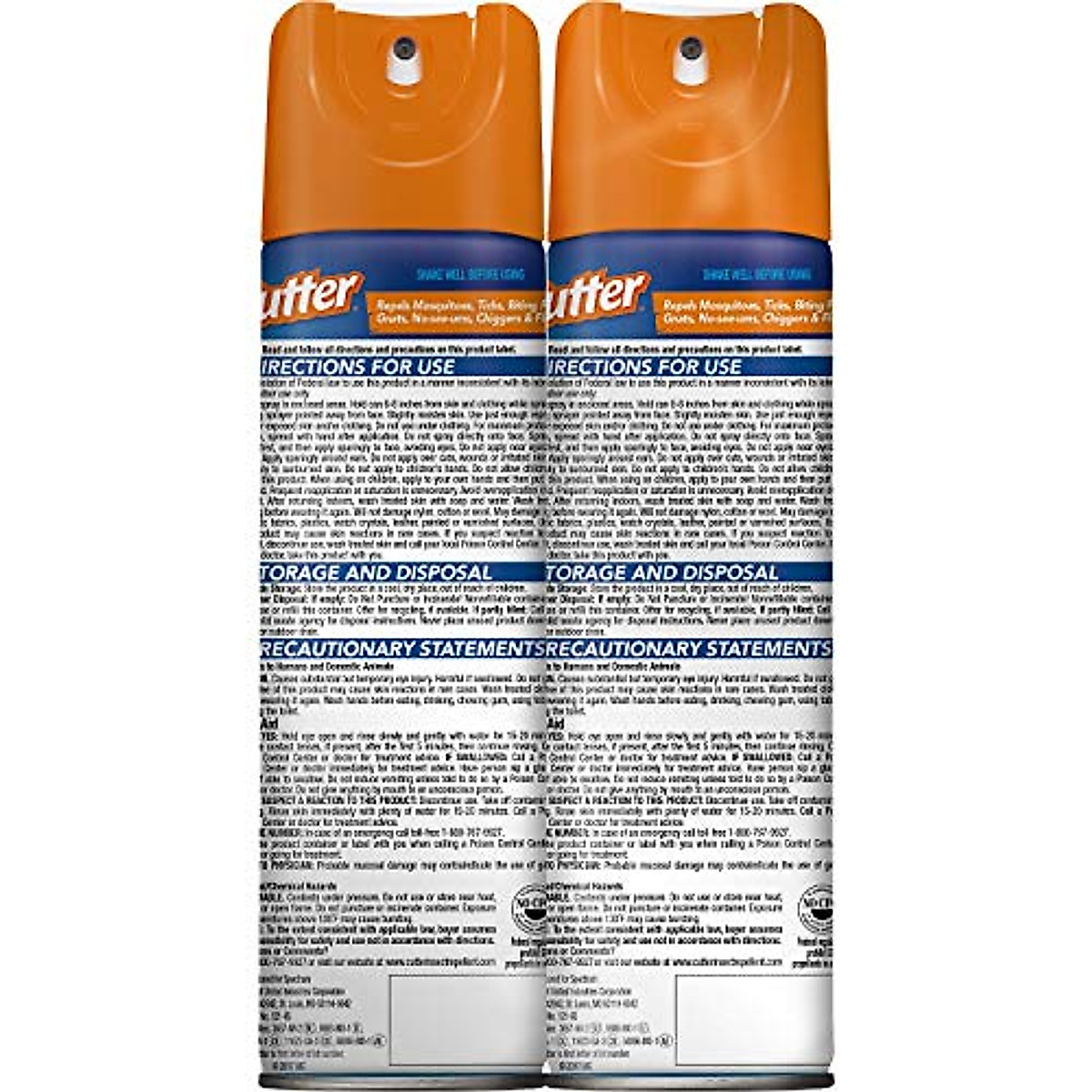 Unscented Cutter Insect Repellent (Aerosol) (HG-26183) (11 oz)