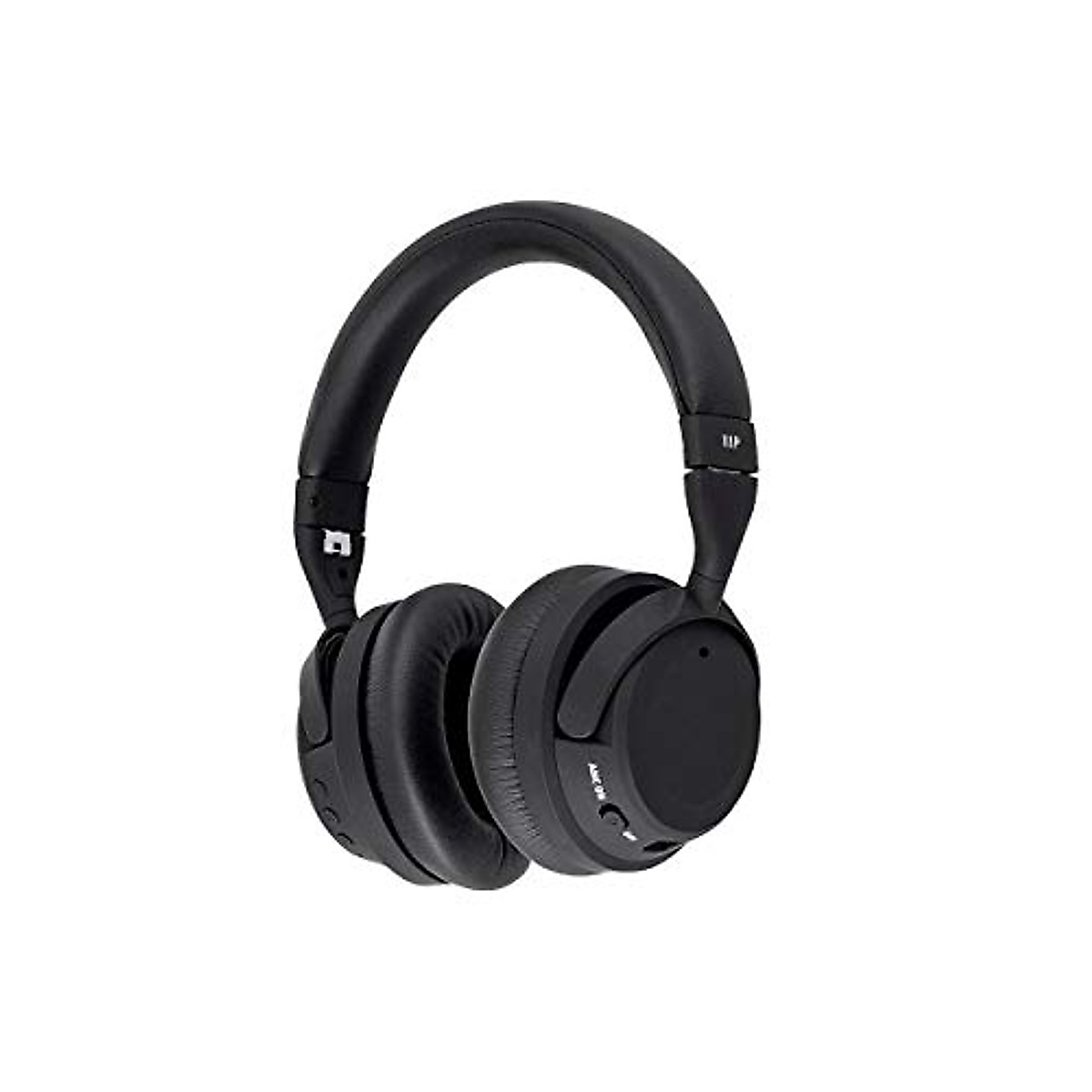 Monoprice BT-500ANC Bluetooth with aptX-HD, Google Assistant, Wireless Over Ear Headphones with Hybrid Active Noise Cancelling (ANC)