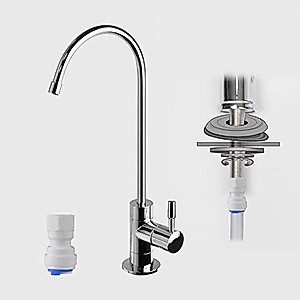Geekpure K6 Water Faucet for Reverse Osmosis RO System-Chrome