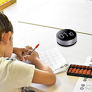 Classroom Timers for Teachers, Large Magnetic LED Countdown Kids Timer with Constant Light Function for classrooms, Quiet for Children and Teachers