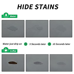 HotLive Coffee Mat - Coffee Bar Mat for Countertops | Coffee Bar Accessories Fit Under Coffee Maker Espresso Machine | Absorbent Hide Stain Rubber Backed Dish Drying Mat for Kitchen Counter | 12"x19"