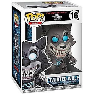 POP Five Nights at Freddy's The Twisted Ones - Twisted Wolf Funko Pop! Vinyl Figure (Bundled with Compatible Pop Box Protector Case), Multicolor, 3.75 inches