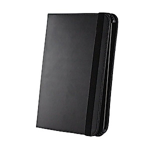 Navitech 7" Faux Leather Micro USB Keyboard Case / Cover including Built In stand & Stylus Pen Compatible With The RCA 7 Voyager