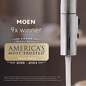 Moen 8886 Commercial M-PRESS Two-Handle 4-Inch Centerset Metering Bathroom Faucet, Chrome