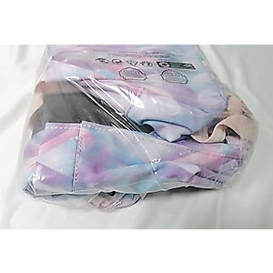 Tanou Backpacks for Teen Girls 3PCs with Lunch Bag Pen Case, Breathable Lightweight Teenager Girl Bookbags for Elementary Middle School, 22L Cute Back Packs with USB Charging Port, Blue Line