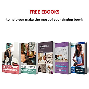 Gratitude Pattern ~ Blue Bowl with Blue Pillow and Peace Pattern ~ Gold Bowl with Black Pillow