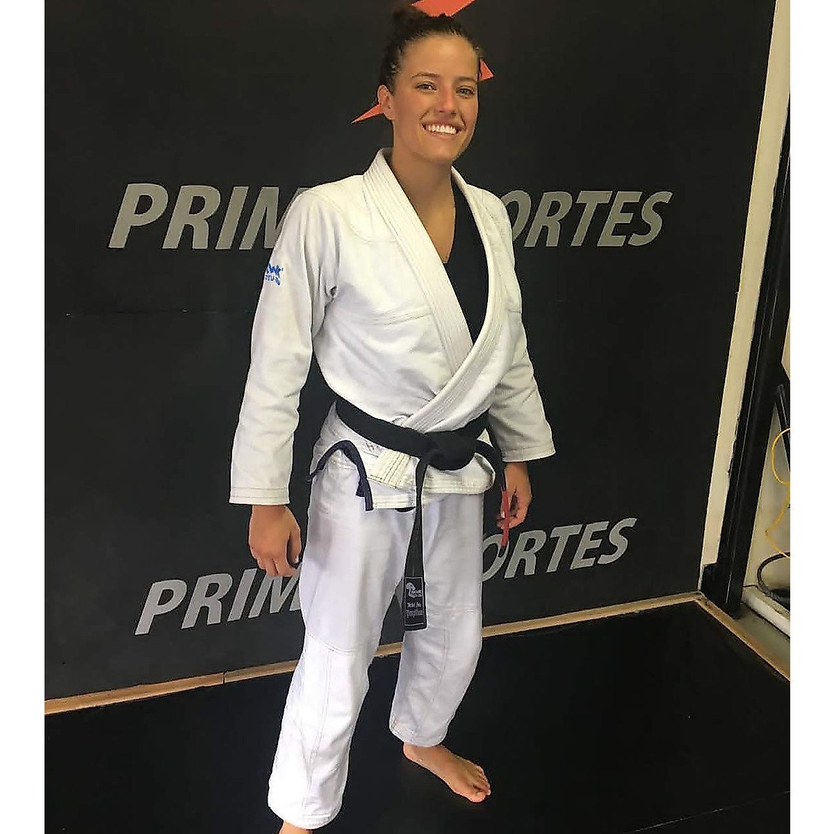 Brazilian Jiu Jitsu Gi BJJ Gi for Men & Women Uniform Kimonos Ultra Light, Preshrunk, with White Belt!!! (White, A2)