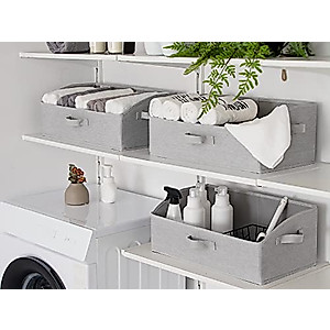 StorageWorks Closet Storage Bins, Storage Box, Foldable Organizer Bins and Baskets for Clothes