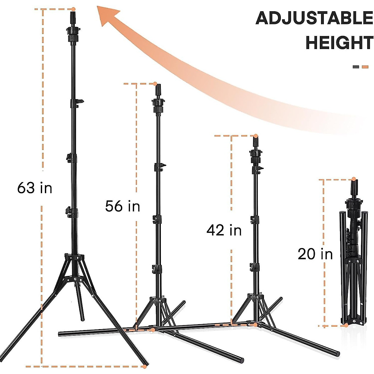 Pet Baby Mannequin Head Stand, Adjustable Wig Stand, Reinforced Metal Mannequin Head Stand for Cosmetology Hairdressing Training