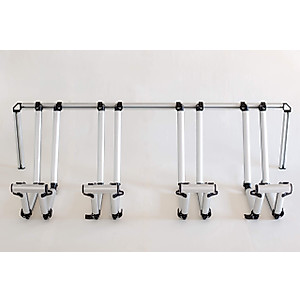 4 Bike Rack for Truck Bed -4 Standard Tire Bike Rack for Full Size Trucks -Effortless Wheel Mount, Skip Front Tire Removal, Drill-Free Installation -Bike Transport Rack Ideas