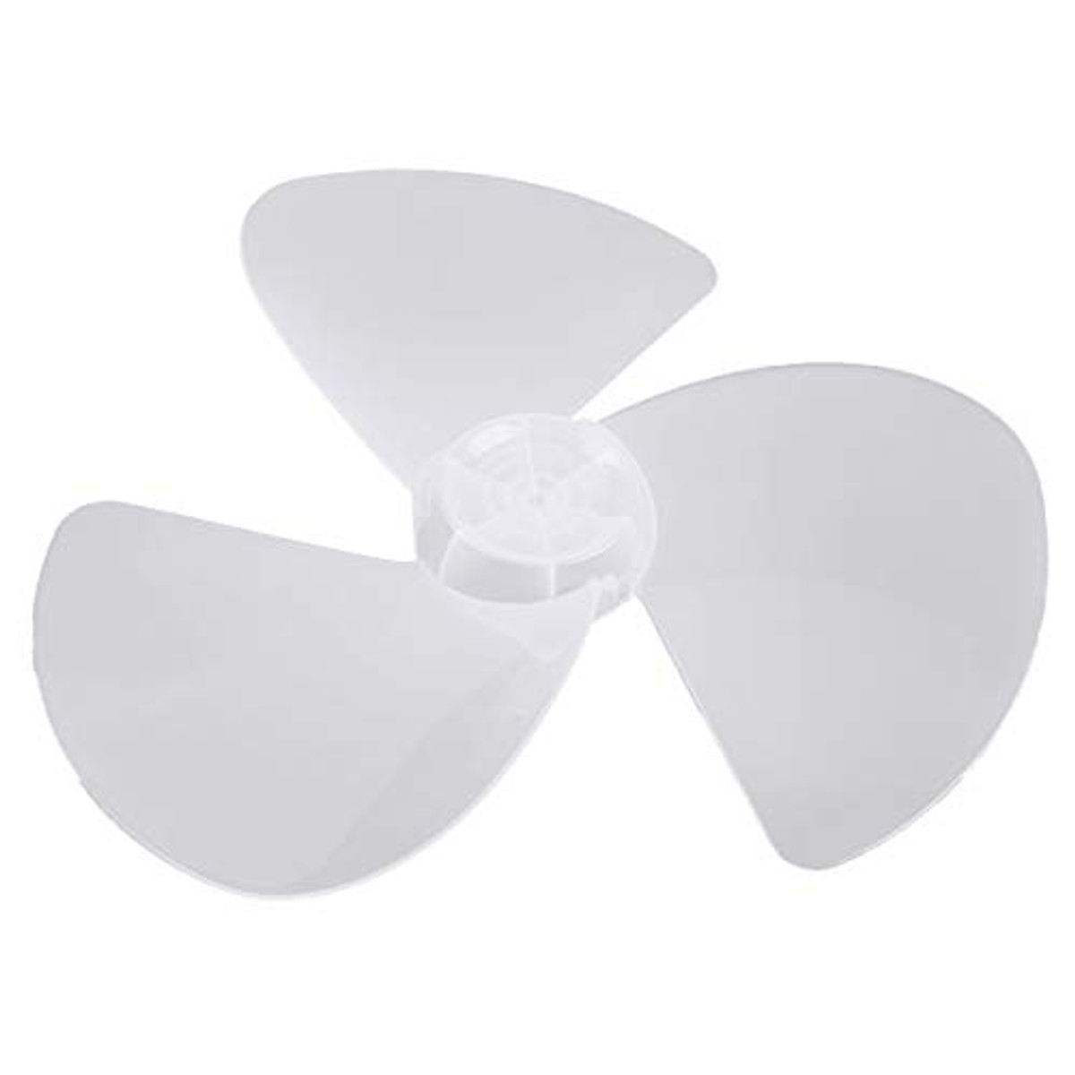 IEFIEL Plastic Fan Blade 3 Leaves for Standing Pedestal Fan Table Fanner General Accessories 16 Inch with nut
