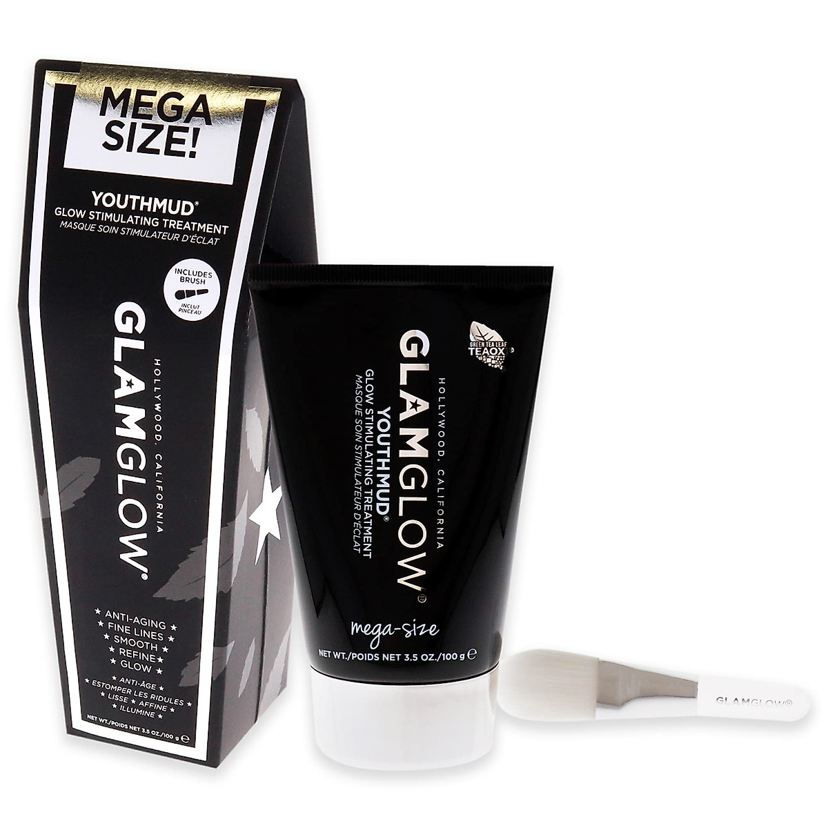 Glamglow Youthmud Tinglexfoliate Treatment Mask - 3.5oz Mega Size