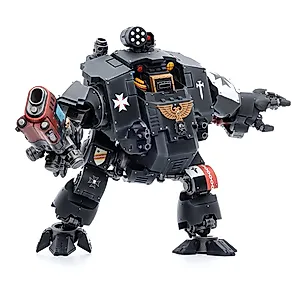 JOYTOY Warhammer 40K Officially Licensed Mecha Black Templars Redemptor Dreadnought 1:18 Scale Collectible Action Figure 11.73”Height