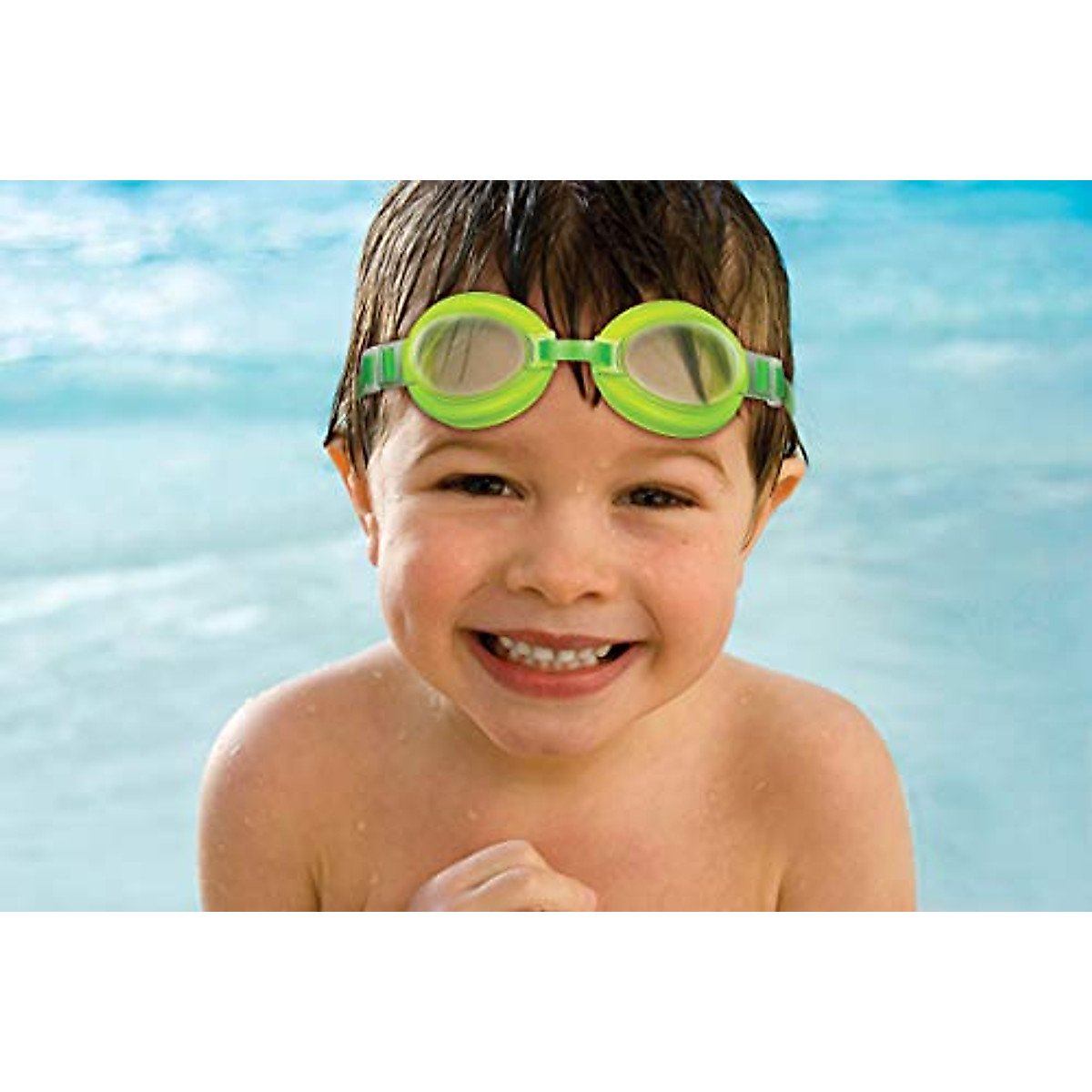 Poolmaster Swim Goggles, Lil' Guppies, 4 Pack