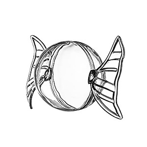 Posh Setting Mini Candy Shaped Container with Cover, Heavyweight Clear Plastic Candy Jar, Elegant Disposable Candy Container. 20 Count