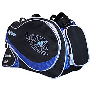 Python Deluxe "Club" Racquetball Bag (Black/Blue)