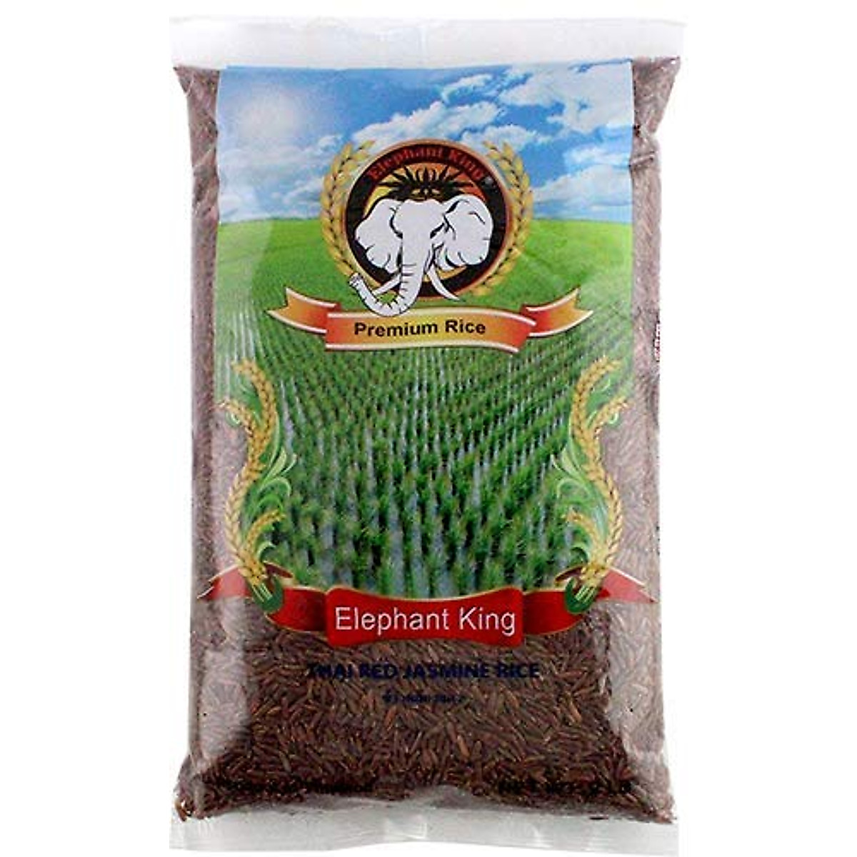 Elephant King Thai Red Jasmine Rice, 2.0 Lb