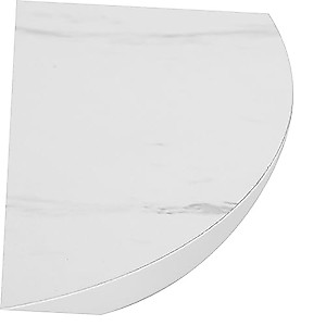 Yardwe Table Turntable Spices Turntable Round Kitchen Organizer Turntable Organizer grazing Tray Susan Cupboard Susan Organizer Seasoning Pot Rack Wood Planks Dining Table to Rotate White