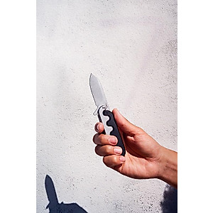 Craighill Sidewinder Knife - Compact Folding Pocket Knife for Everyday Use, 2.5" 12C27 Steel Blade, Sculptural Design, Collector's Knife, 5.6 oz