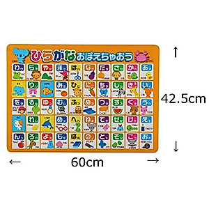 Large Japanese Hiragana Bath Poster