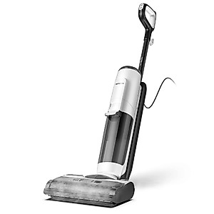 Tineco FLOOR ONE S5 Steam Corded Wet Dry Vacuum All-in-one, Hardwood Floor Cleaner Great for Sticky Messes, Smart Steam Mop for Hard Floors with Digital Display and Long Run Time