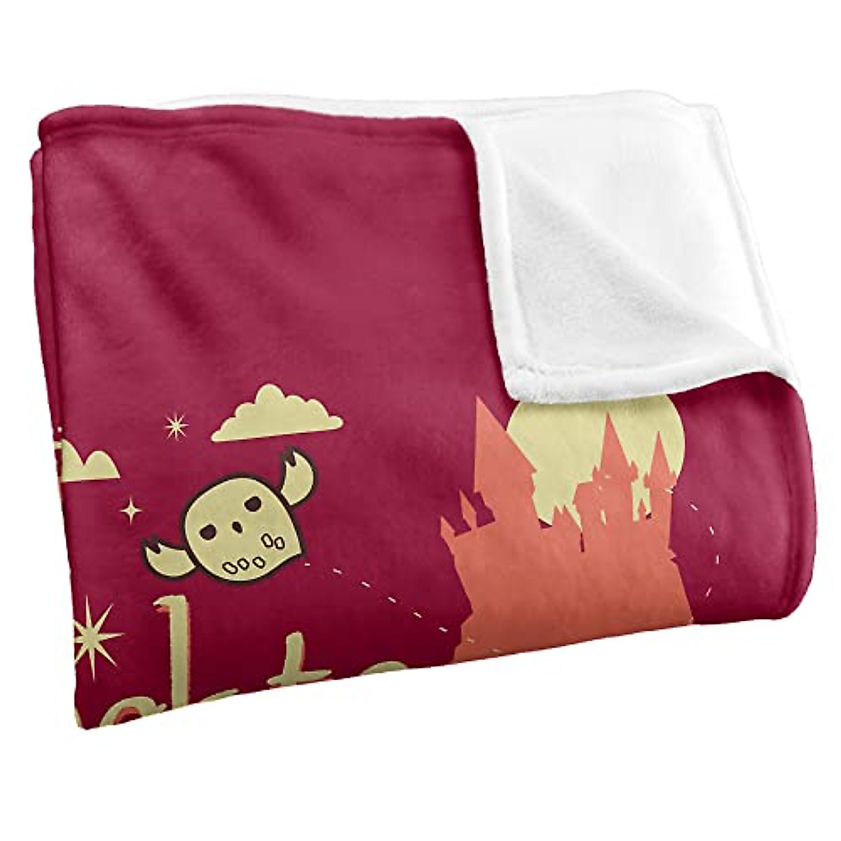 Harry Potter Back to Hogwarts Platform 9 3 4 Chibis Officially Licensed Silky Touch Super Soft Throw Blanket 50" x 60"