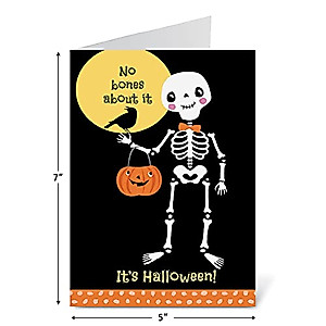 Current Spooktacular Halloween Greeting Cards Set - Set of 12 Large 5 x 7-Inch Cards, Themed Holiday Card Variety Value Pack, Assortment of 6 Unique Designs, Envelopes Included