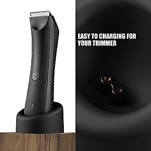 Replacement Charger for MANSCAPED Charger 2.0/3.0 with 1.5M Power cord, Wireless Charging Stand Base for MANSCAPED The Lawn Mower 3.0/2.0 / Weed Whacker Electric Groin Hair Trimmer