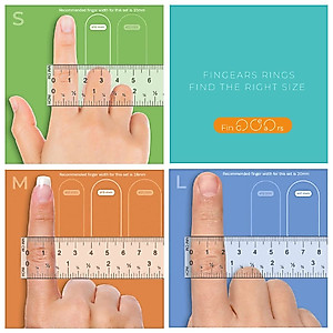 Fingears (Black/Blue, Small)