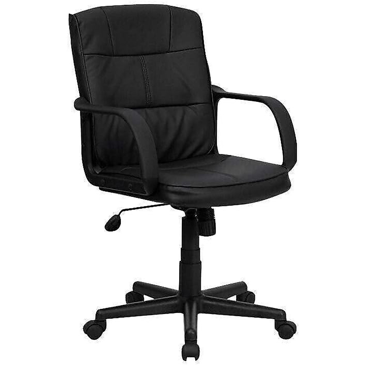 JHUS Computer and Desk Chair Black Gaming Chair Office Chair Gaming Desk Computer Chair high Chair Home Office Desk Chairs Office Chairs Home Office Office Swivel Chair Compute