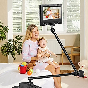 Toolour Magic Arm Camera Mounts Clamps w/ 1/4" and 3/8" Thread, 19.7” Adjustable Friction Power Articulating Arm with 2.6" Super Clamp for LCD Monitor/LED Light/Camera Video Rig/Smartphone