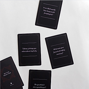 Couples Games - Card Games for Couples, Fun Games for 2 Players, Conversation Cards for Romance - Date Night Games Couple Activities - 50-Card Deck