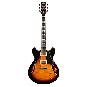 Ibanez JSM10 John Scofield Signature - Vintage Yellow Sunburst