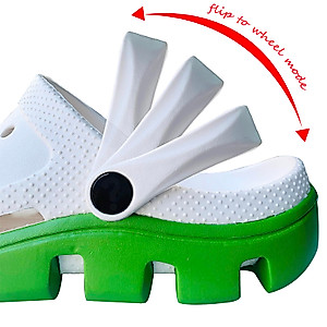 Lopau 10Sets Replacement Rivets for Croc, Replacement Strap Buttons Snap for Clogs EVA Shoes, Rivets Parts for Clog Shoe Strap Repair Kit(Black)