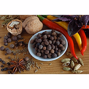Cerez Pazari Allspice Whole 4.4 oz Premium Grade,0 Natural, Freshly Packed, Non-GMO, Gluten Free, No Preservatives