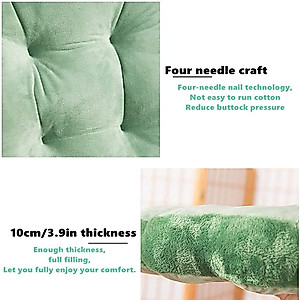 PUXU Cartoon Plush Animal Home Office Chair Student Round Padded Cushion Cute Cushion Plush Plush Decorative Cushion Often Cushion (42cm/16.5in,Strawberry Round)