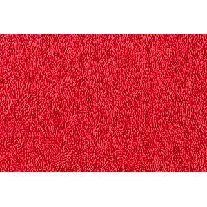 MAGTEX Cotton Salon Towels (24-Pack, Red,16x27 inches) - Soft Absorbent Quick Dry Gym-Salon-Spa Hand Towel (Red)