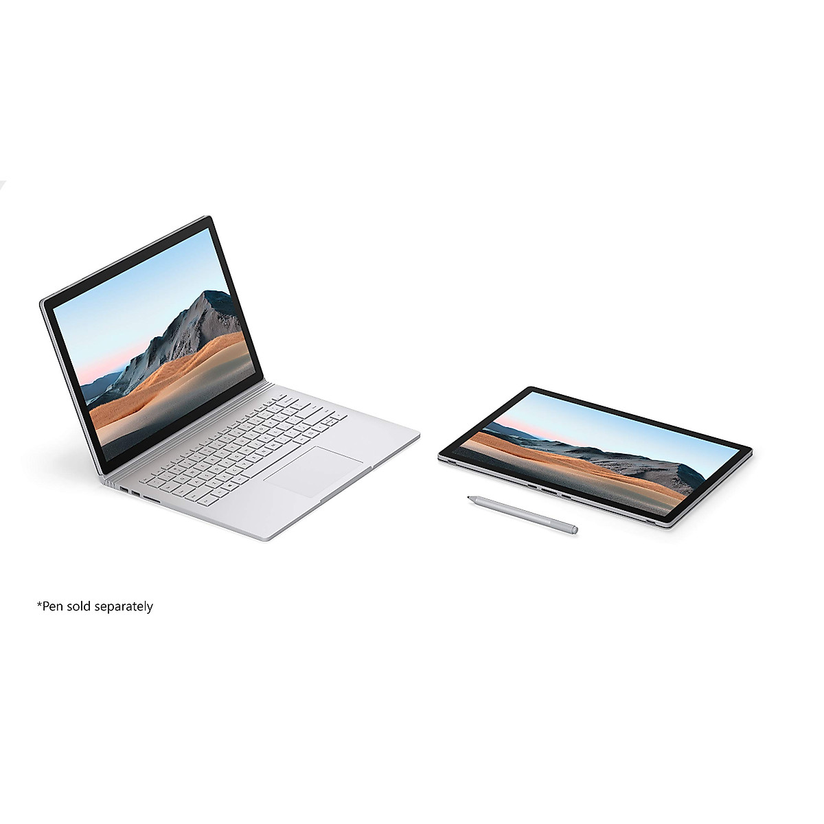 NEW Microsoft Surface Book 3 - 13.5 Touch-Screen - 10th Gen Intel Core i7 - 16GB Memory - 256GB SSD (Latest Model) - Platinum (Renewed)