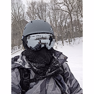 Explore Land Cotton Shemagh Tactical Desert Scarf Wrap (Black)