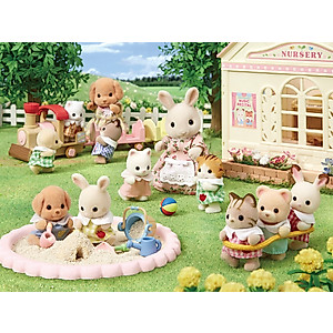 Sylvanian Families Epoch Doll [Silk Cat Baby] Ni-89 ST Mark Certified, for Ages 3 and Up, Toy, Doll House, Sylvanian Families, Epoch