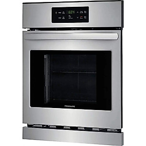 FFEW2426US 24" Single Electric Wall Oven with 3.3 cu. ft. Capacity Halogen Lighting Self-Clean and Timer in Stainless Steel