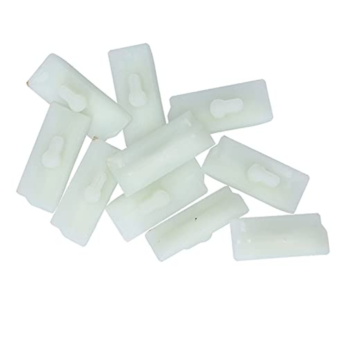 Akozon 10PCS Chain Guide, MS290 381 360 390 440 640 660 Anti-dust Cover pad Bumper Strip Fit for Slider Steele Accessories Garden Tool Chainsaw Replace Parts