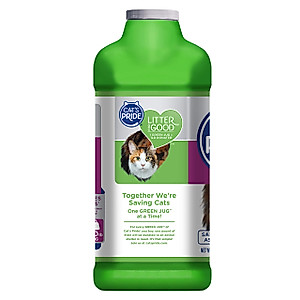 Cat's Pride Fresh Scent Pure & Fresh Multi-Cat Clumping Litter, 10-Pound Jug, Pack of 2