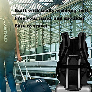 outdoor plus Extra Large Camping Backpack For Men, Military Molle Hiking 2 Daypack 50L Waterproof Backpacking Rucksack