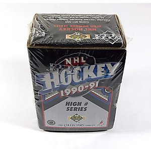 Upper Deck 1990-91 Hockey High Number Rookie & Traded Card Set