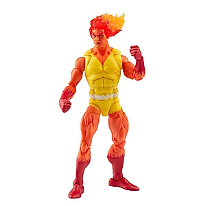 Hasbro Marvel Legends Series Retro Fantastic Four Firelord 6-inch Action Figure Toy, Includes 3 Accessories (F3444)