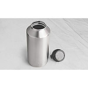 YETI Rambler 64oz Vacuum Insulated Stainless Steel Bottle with Cap (Stainless Steel)